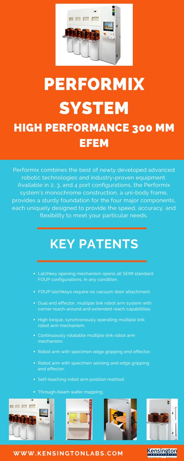 Performix System- High Performance 300 mm EFEM by Kensington Labs - Issuu