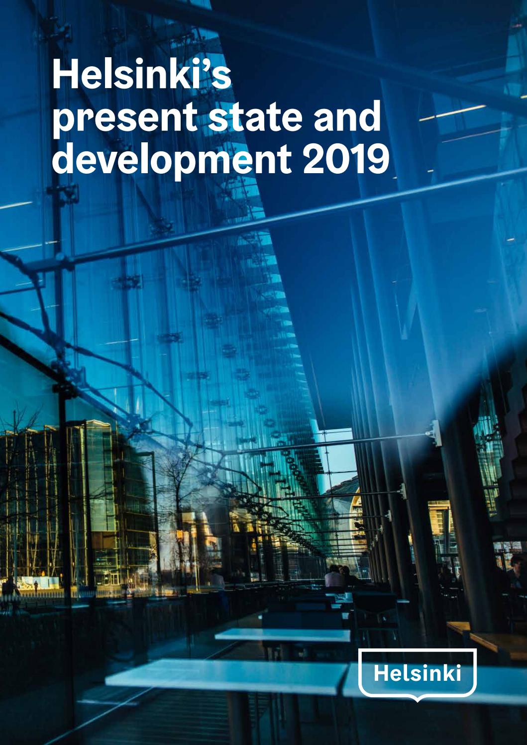 Helsinki's present state and development 2019 by Kaupunkitieto - Issuu
