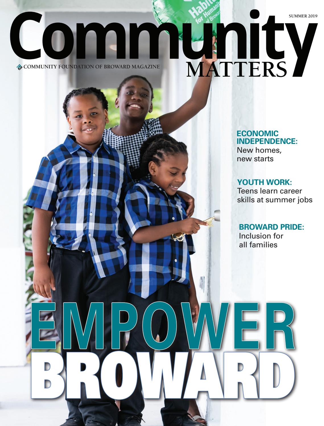 Community Matters magazine, Summer 2019 by Community Foundation of ...