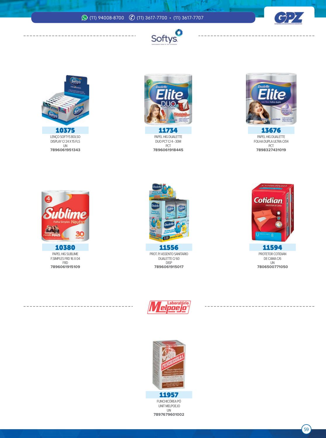 Catálogo de Produtos GPZ by Newbasca - Issuu