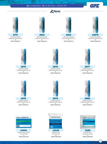 Catálogo de Produtos GPZ by Newbasca - Issuu