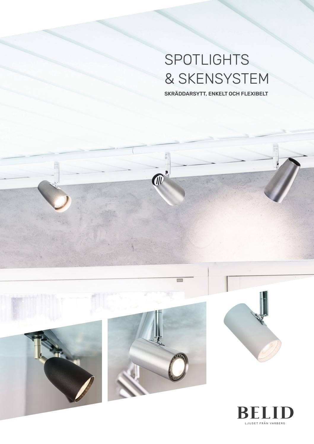 Spotlight och skensystem by Belid Lighting Group - Issuu