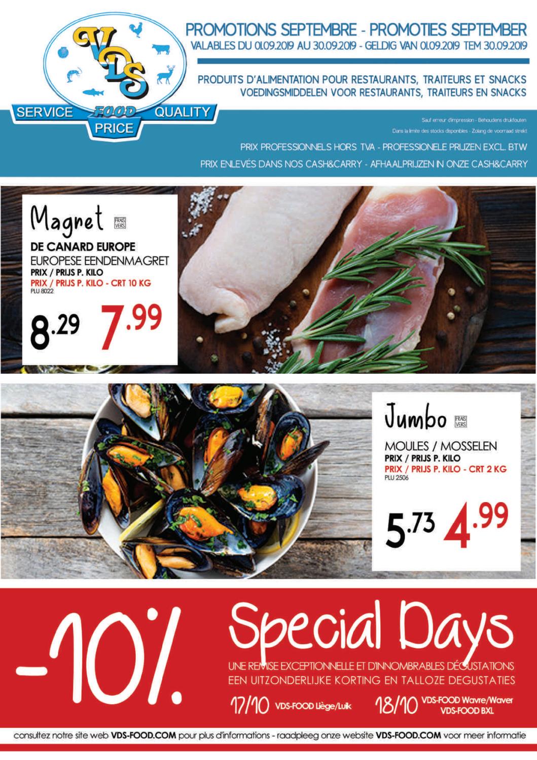 Folder Septembre 2019 by VDS Food - Issuu