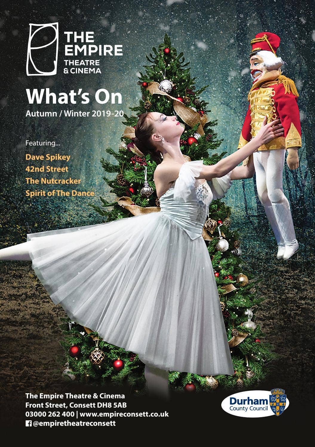 Consett Empire Programme Autumn Winter 2019 by DCC Design and Print - Issuu