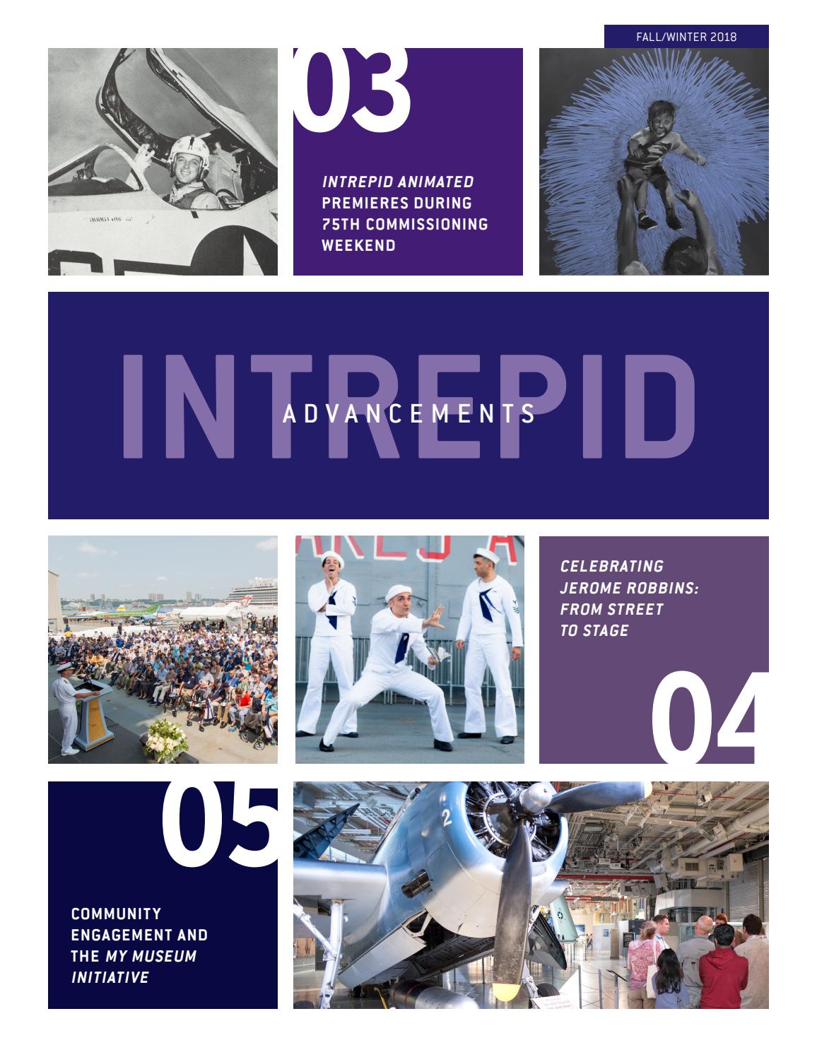 Intrepid Advancements Newsletter Fall 2018 by intrepidmuseum - Issuu