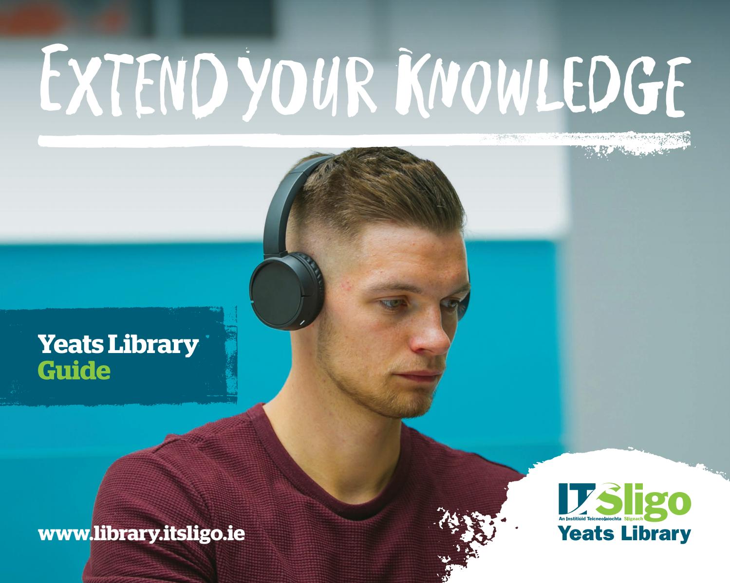 Yeats Library Brochure 2019/20 by ATU Sligo - Issuu