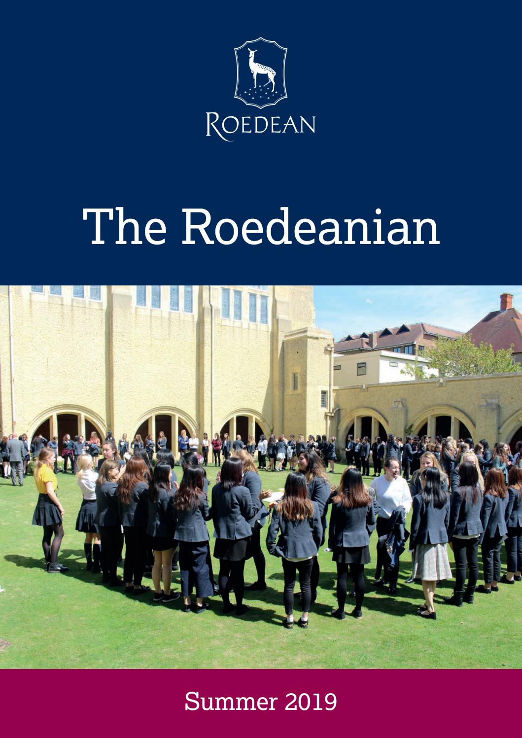 The Roedeanian Summer 2019 by Roedean School - Issuu