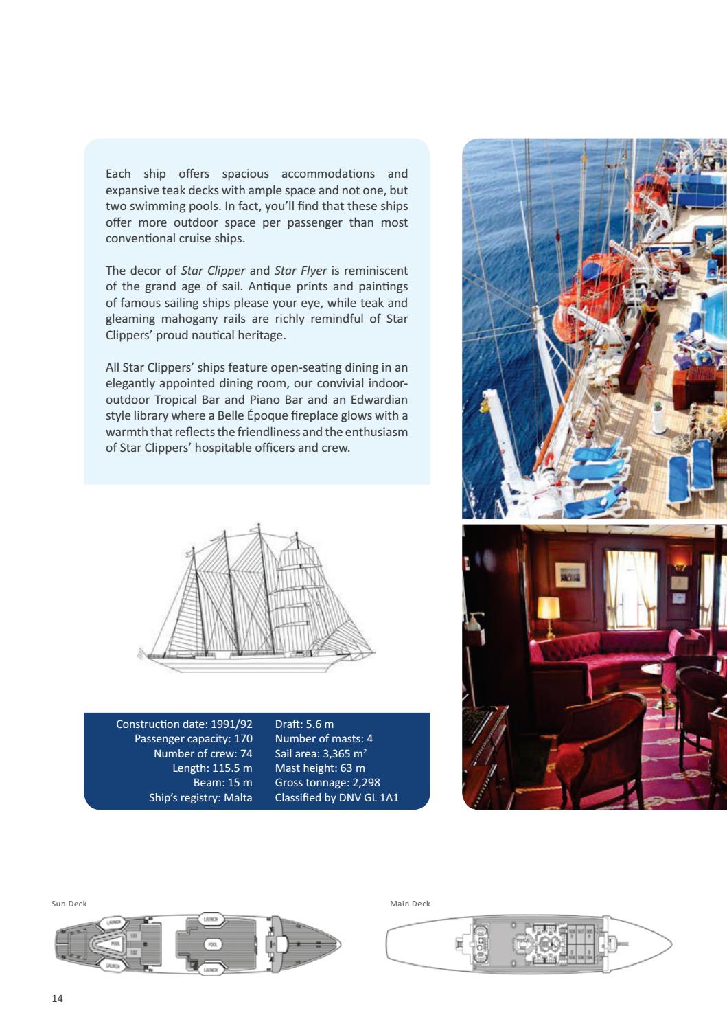 Star Clippers Main Brochure 2019-2021 by Fred. Olsen Travel - Issuu