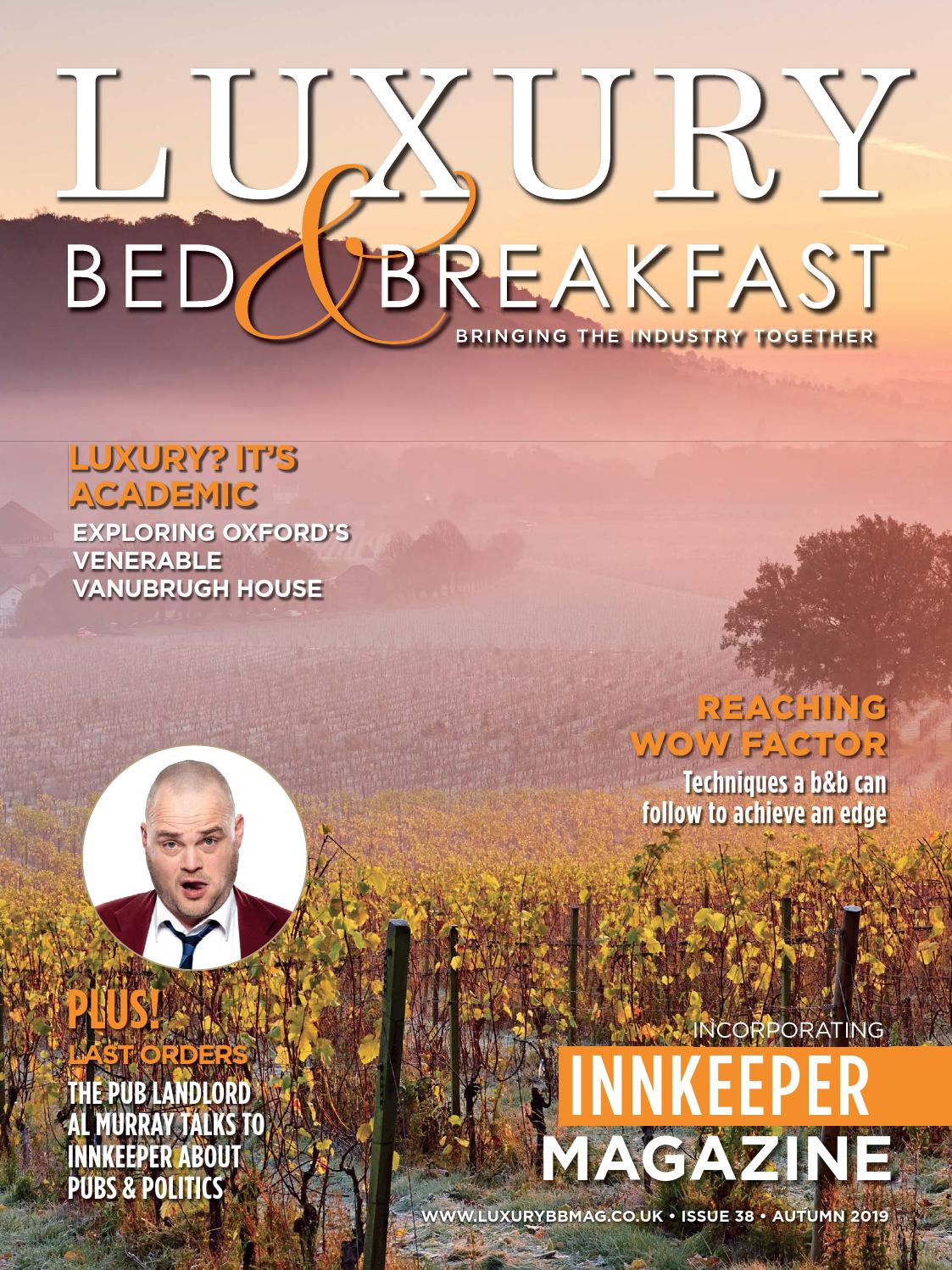 Luxury Bed & Breakfast Magazine (+ Inn Keeper Magazine): Autumn 2019 by ...