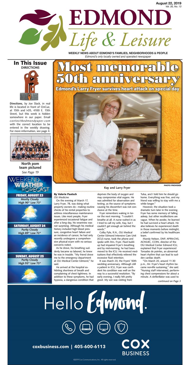 Edmond Life and Leisure - August 22, 2019 by Edmond Life and Leisure ...