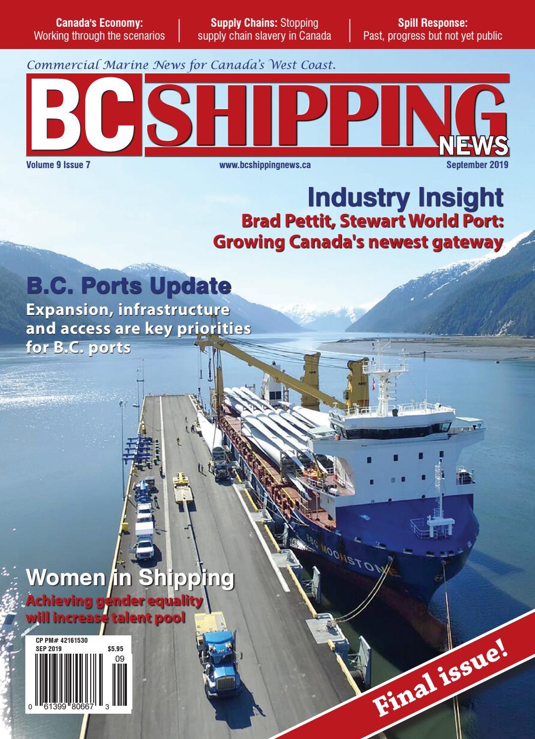 BC Shipping News - September 2019 by McIvor Communications - Issuu