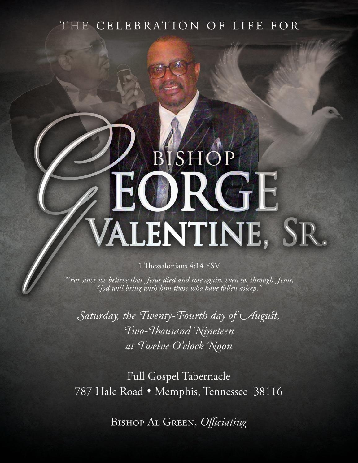 George Valentine Obituary By Herman Dickey Issuu