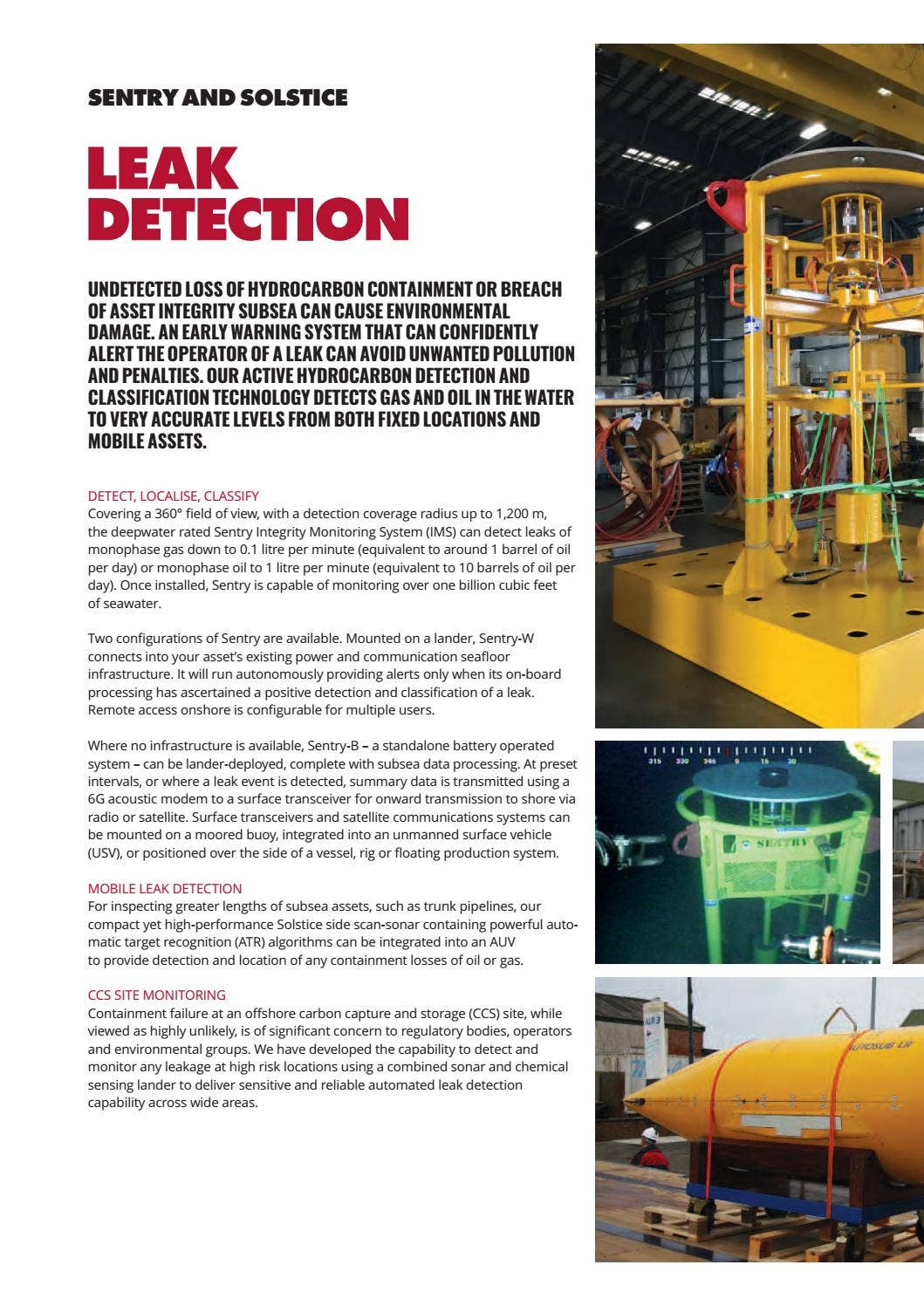 Subsea Asset Monitoring Brochure by Sonardyne International Ltd - Issuu