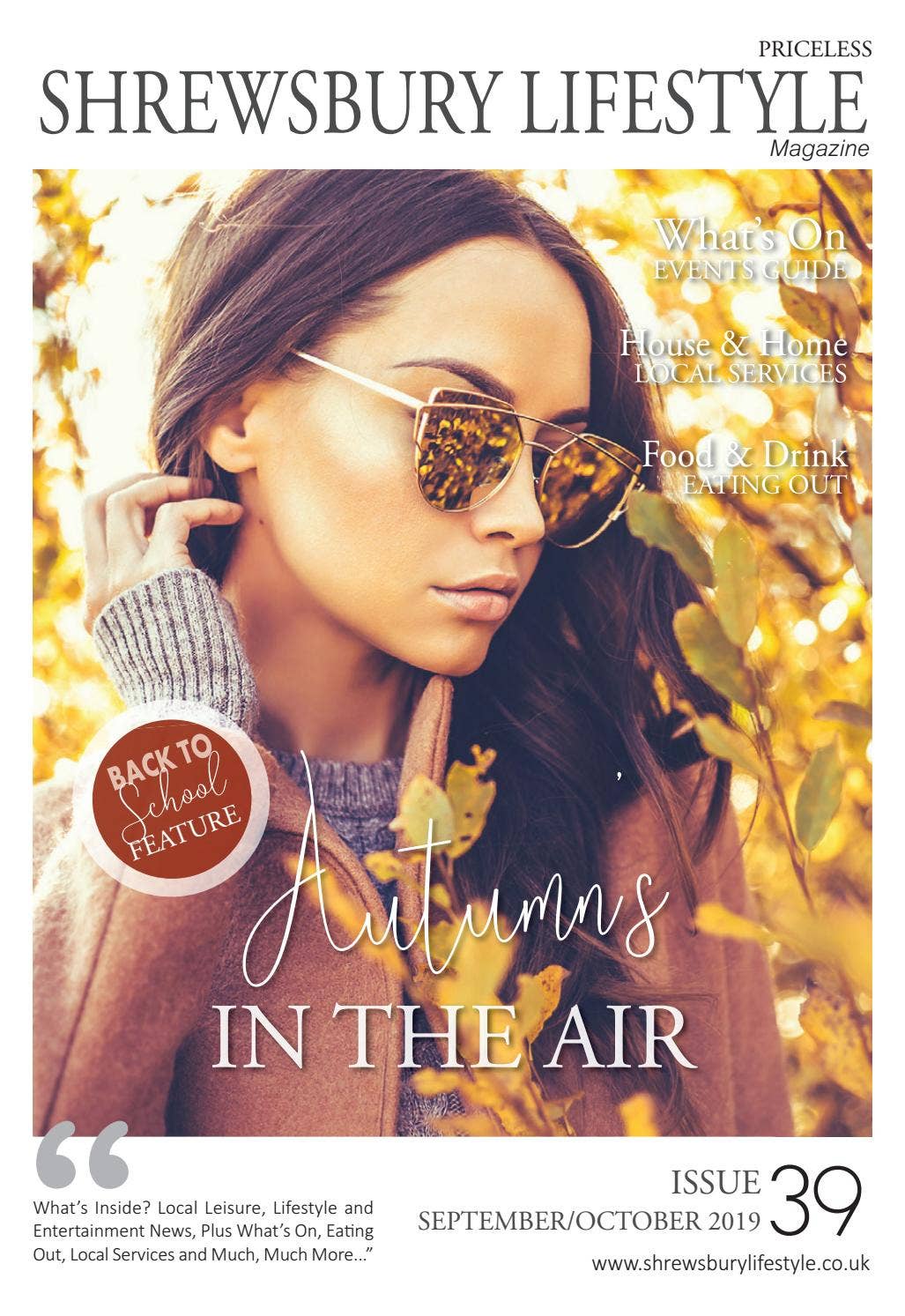 Shrewsbury Lifestyle - Issue 39 - September & October 2019 by Stephan ...