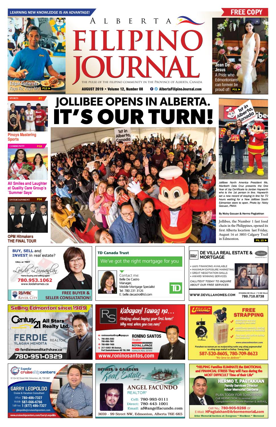 Alberta Filipino Journal - August 2019 Issue by Alberta Filipino ...
