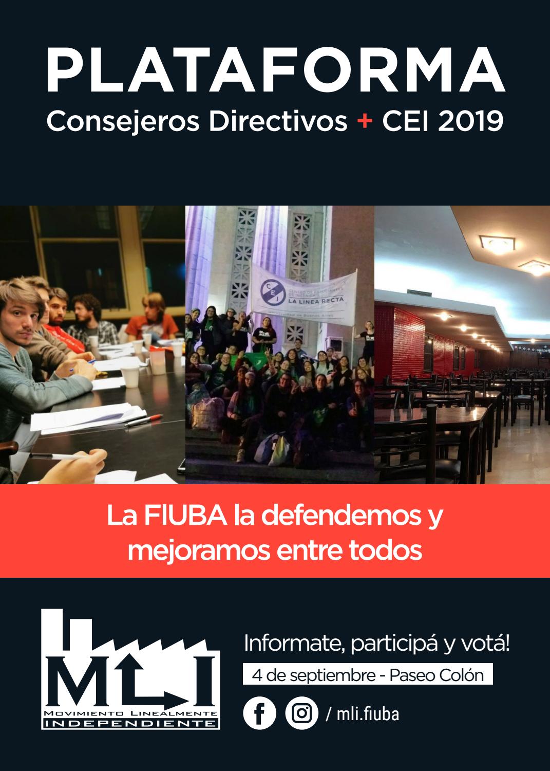 Plataforma 2019 by Mli Fiuba - Issuu