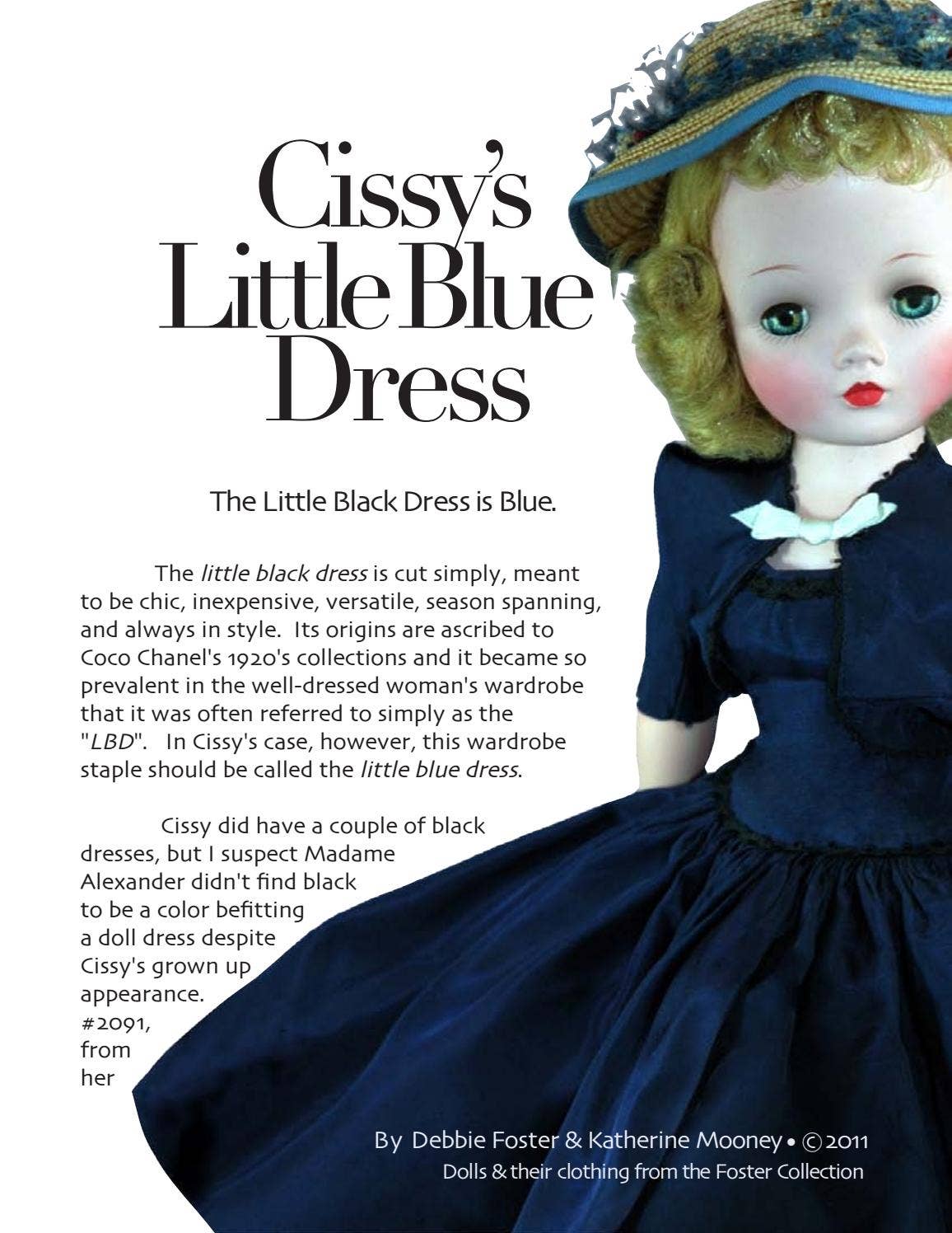 Cissy's Little Blue Dress by Debbie Foster - Issuu