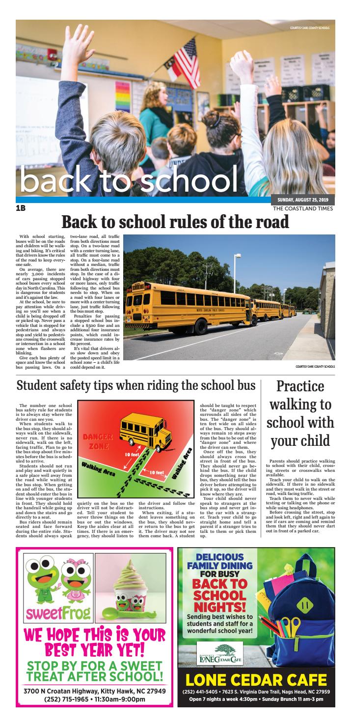 Back to School 2019 – The Coastland Times by The Coastland Times - Issuu