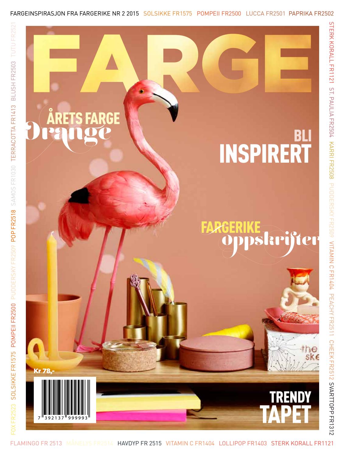 FARGE Orange by Fargerike Norge - Issuu