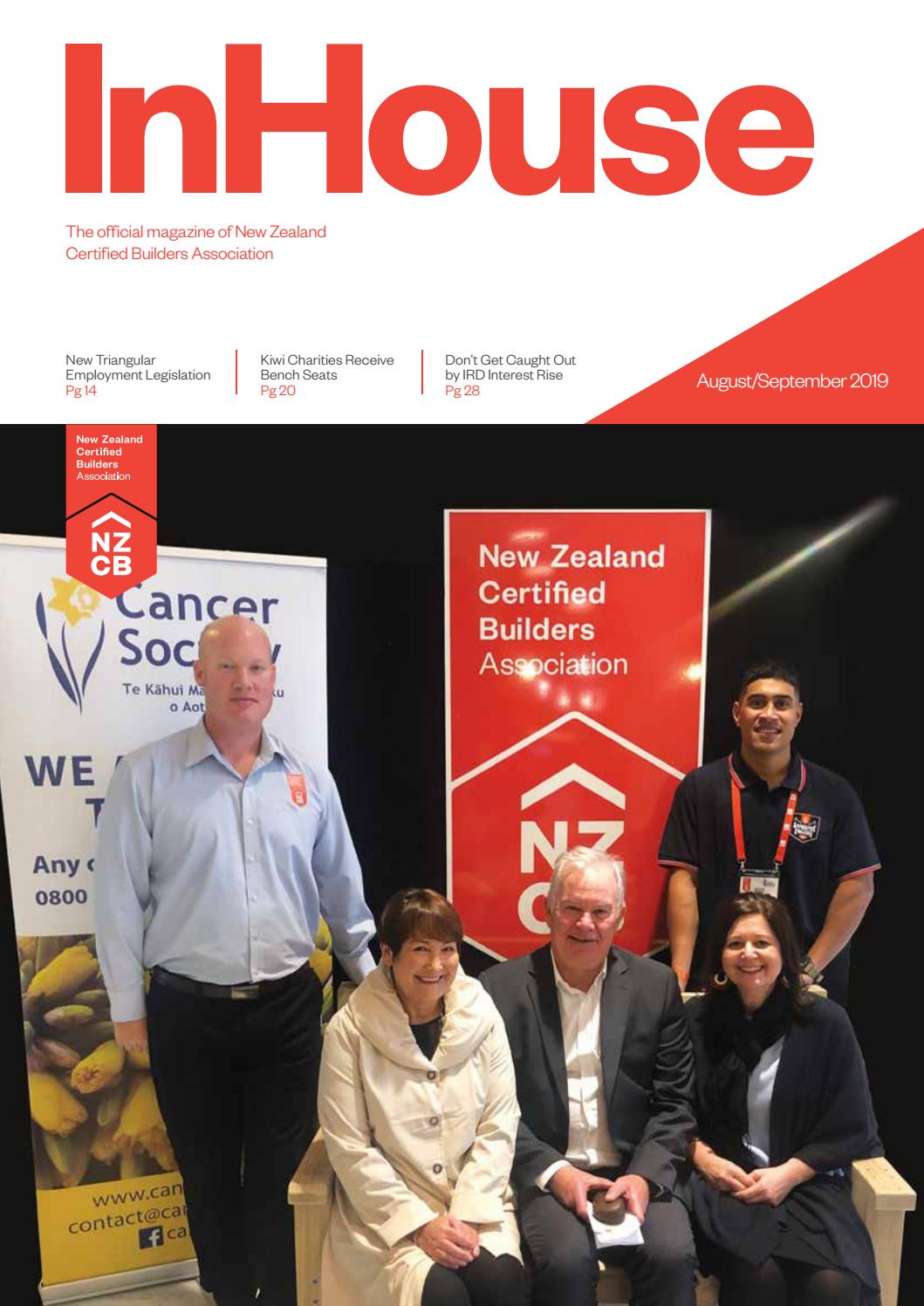 NZCB InHouse Magazine August September 2019 by NZCB - New Zealand ...