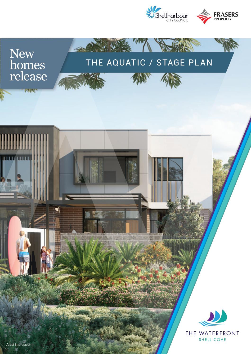 The Waterfront, Shell Cove - Aquatic Homes Release Stage Plan by ...