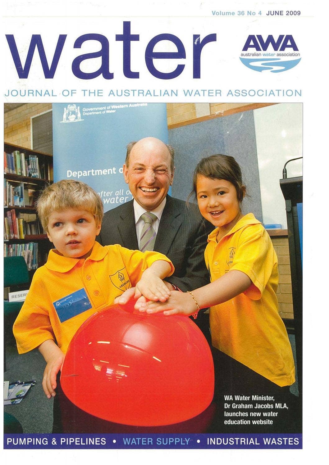 Water Journal June 2009 by australianwater - Issuu