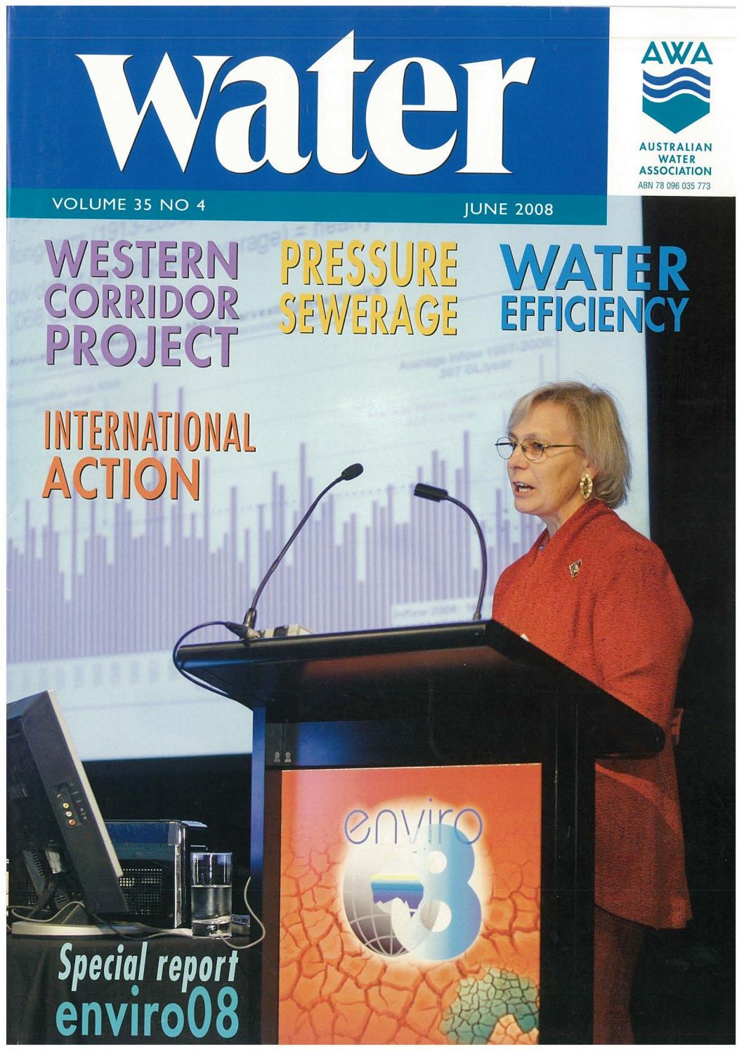 Water Journal June 2008 by australianwater - Issuu