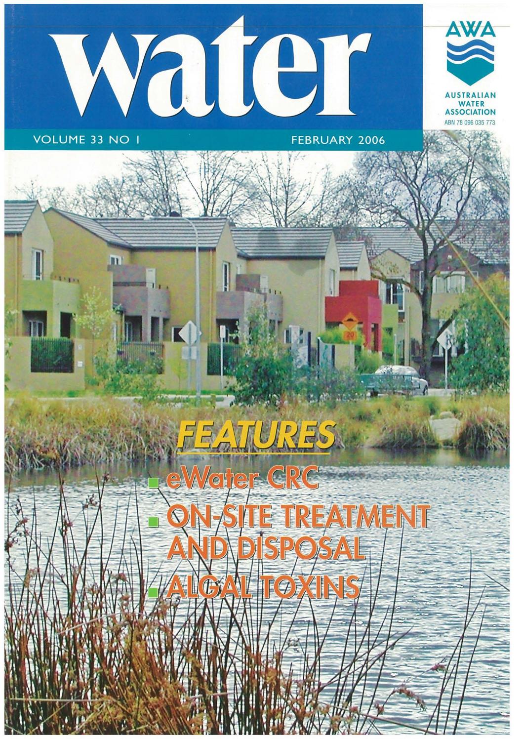 Water Journal February 2006 by australianwater - Issuu