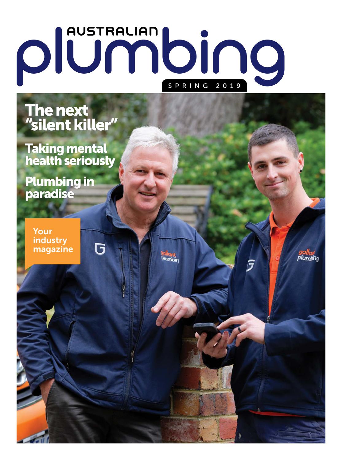 Australian Plumbing - Spring 2019 by Master Plumbers - Issuu