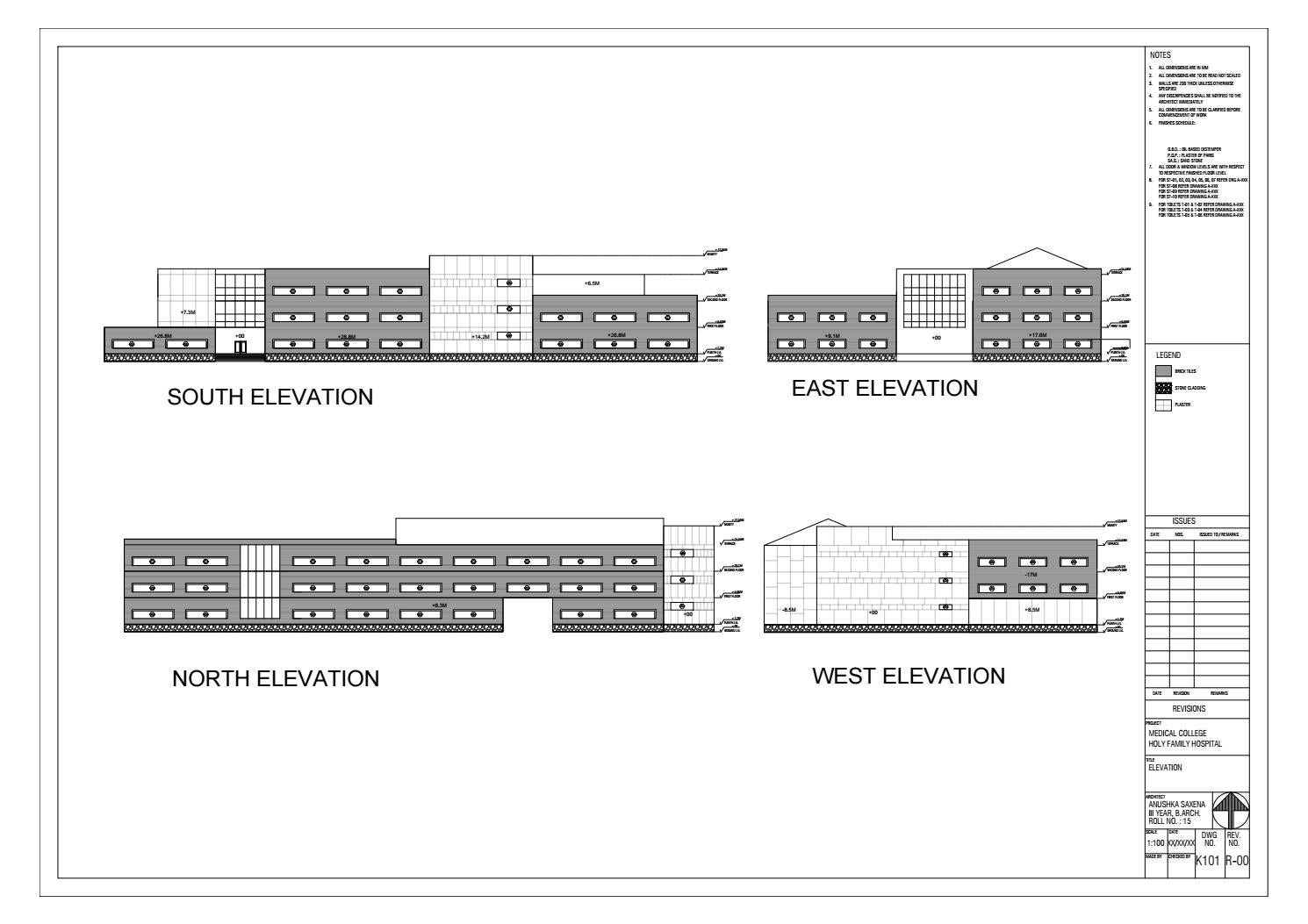 Working Drawing Elevations by Anushka Saxena - Issuu