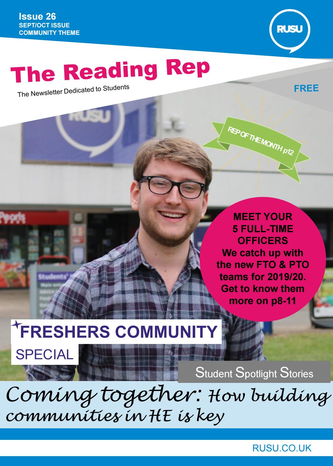 The Reading Rep Issue 26 by Reading Students' Union - Issuu