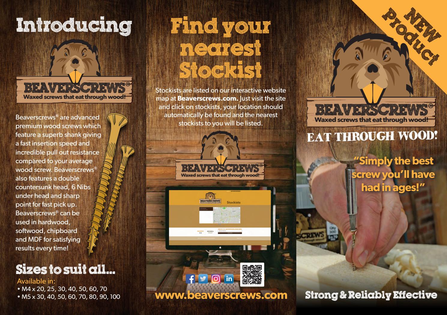 Beaverscrews® End User Leaflet September 2019 by Olympic Fixings - Issuu