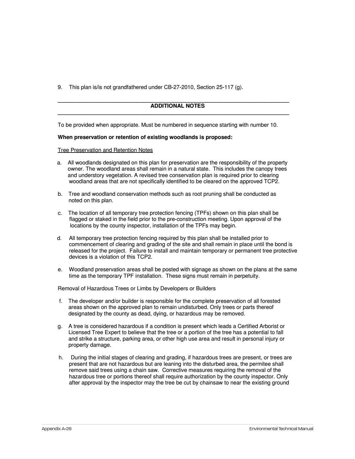 2018 Environmental Technical Manual by The Maryland-National Capital ...