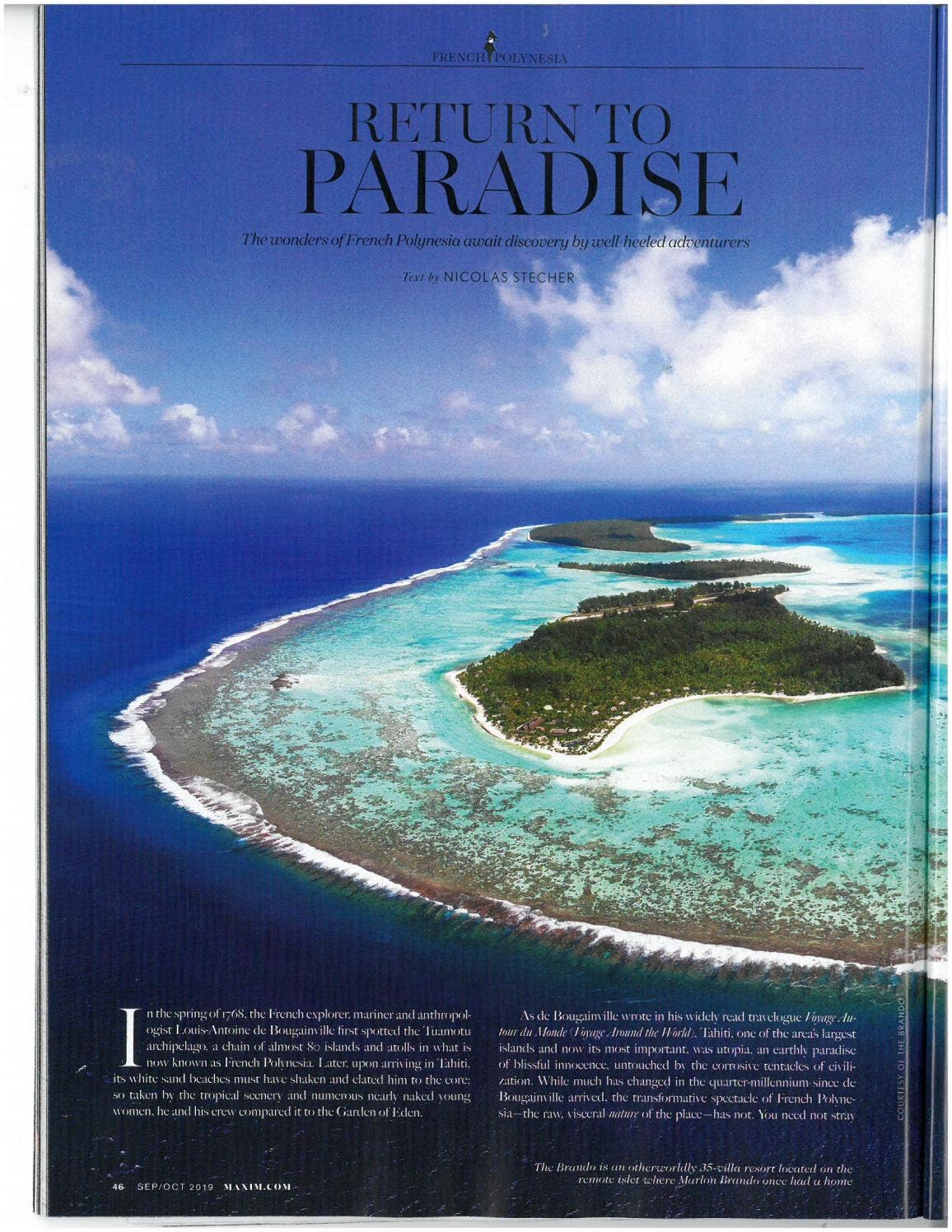 Return to Paradise by Nicolas Stecher by Tahiti Tourisme United States ...