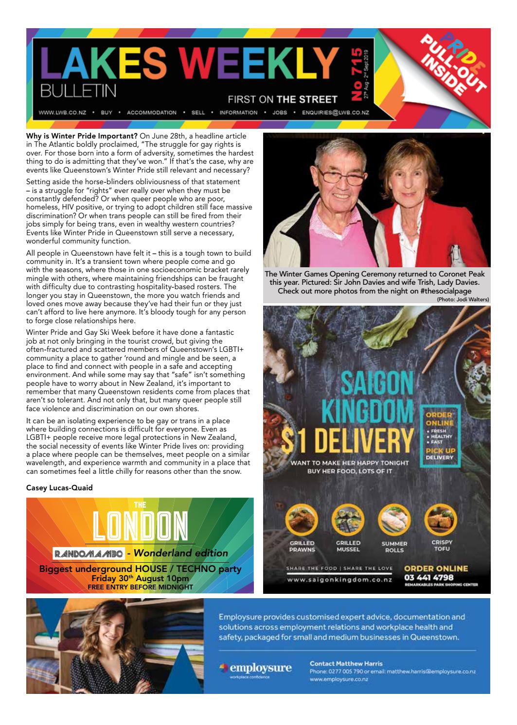 Issue 715 By Lakes Weekly Bulletin Issuu