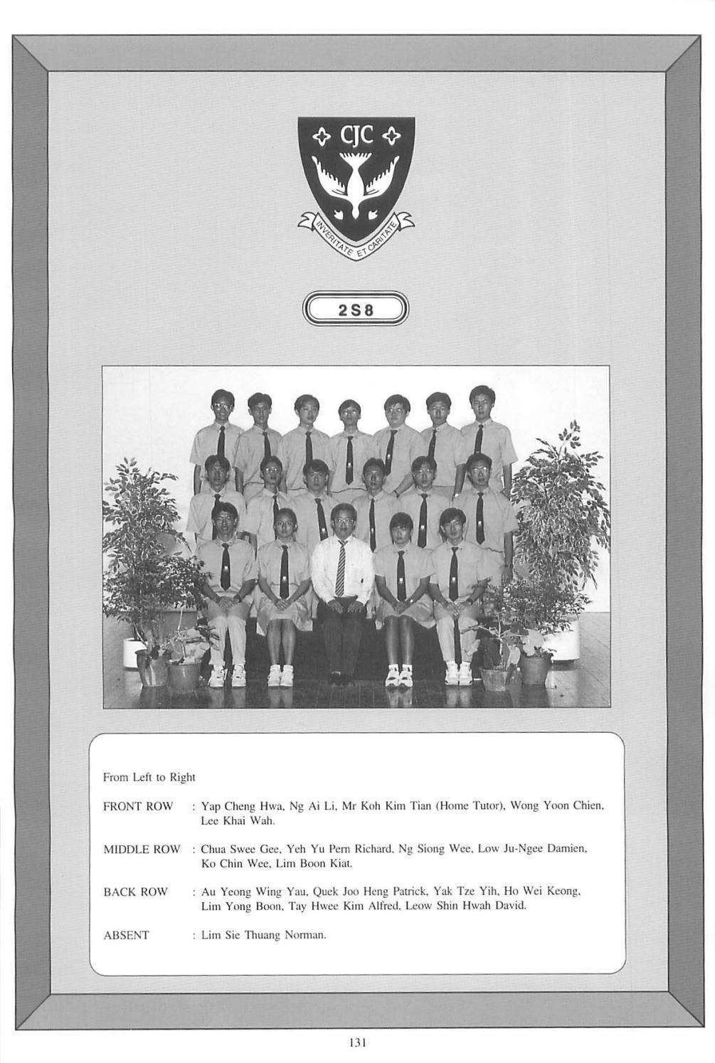 CJC Yearbook 1992 by Catholic JC - Issuu