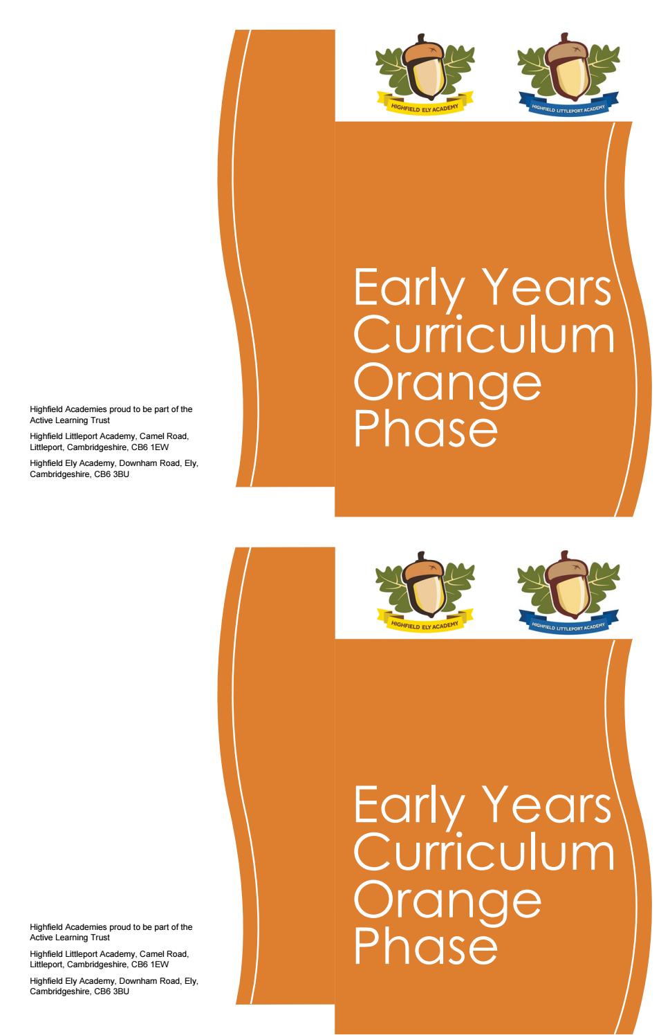 Orange Phase Parents Handbook by Schudio - Issuu