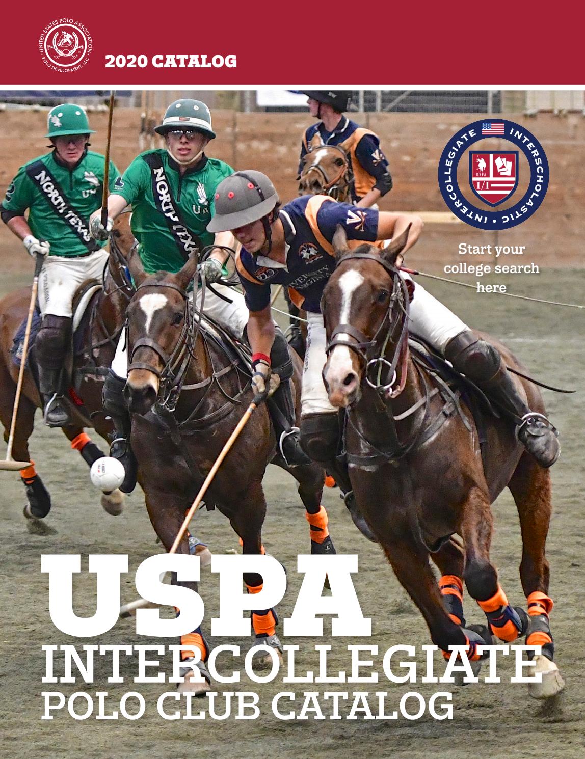 2020 Intercollegiate Polo Club Catalog by United States Polo ...