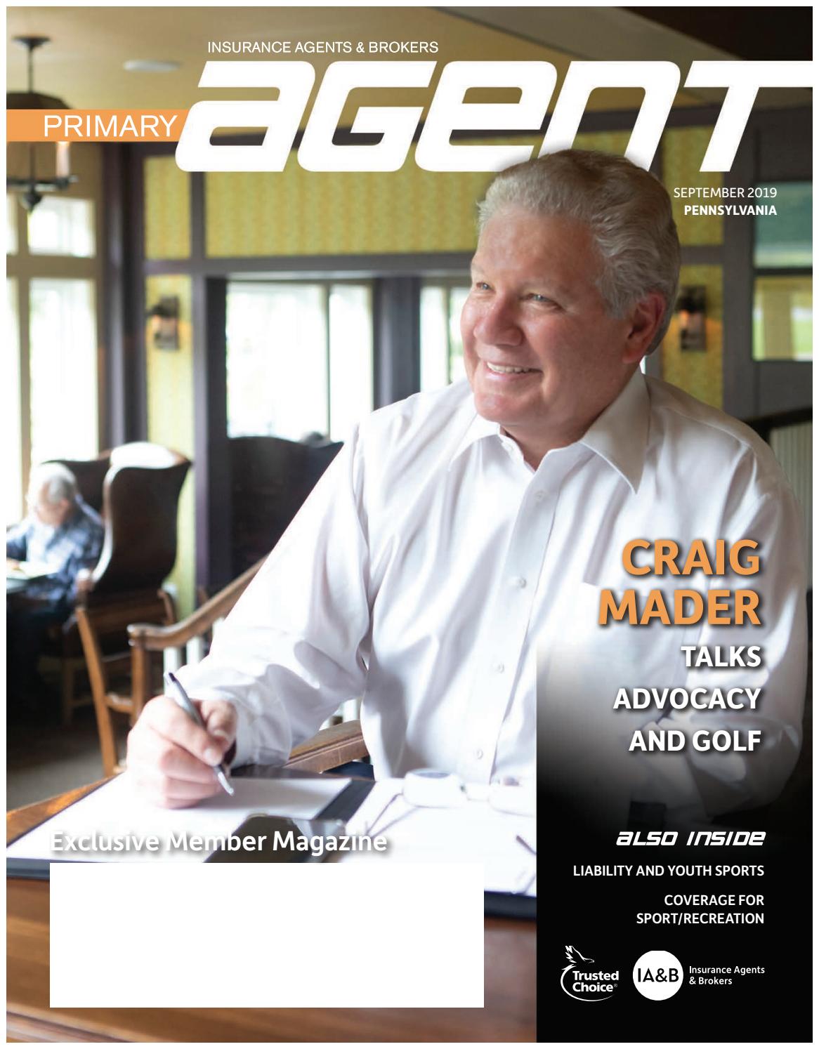 Pennsylvania Primary Agent - September 2019 by Insurance Agents ...