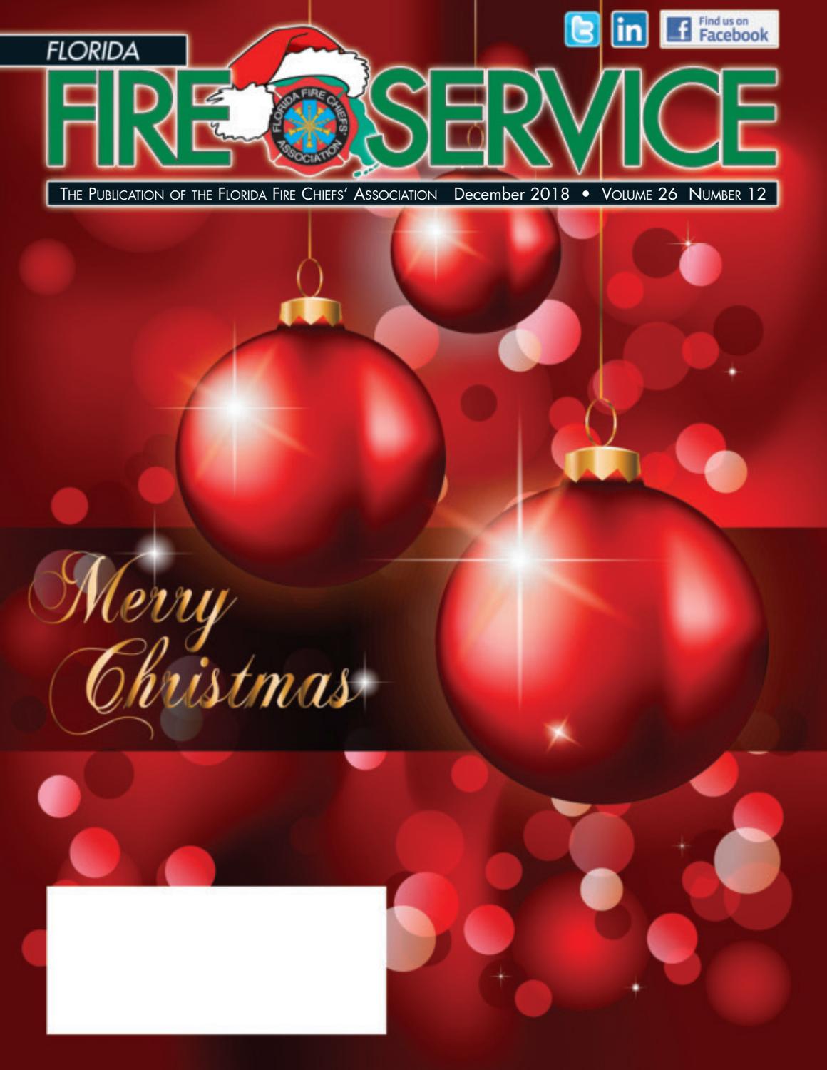 December 2018 Florida Fire Service Magazine by ffca - Issuu