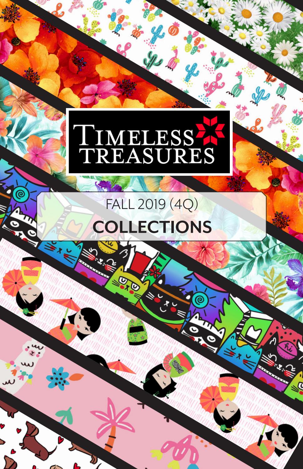 Timeless Treasures Fall 4Q-19 Collections by Timeless Treasures Fabrics ...