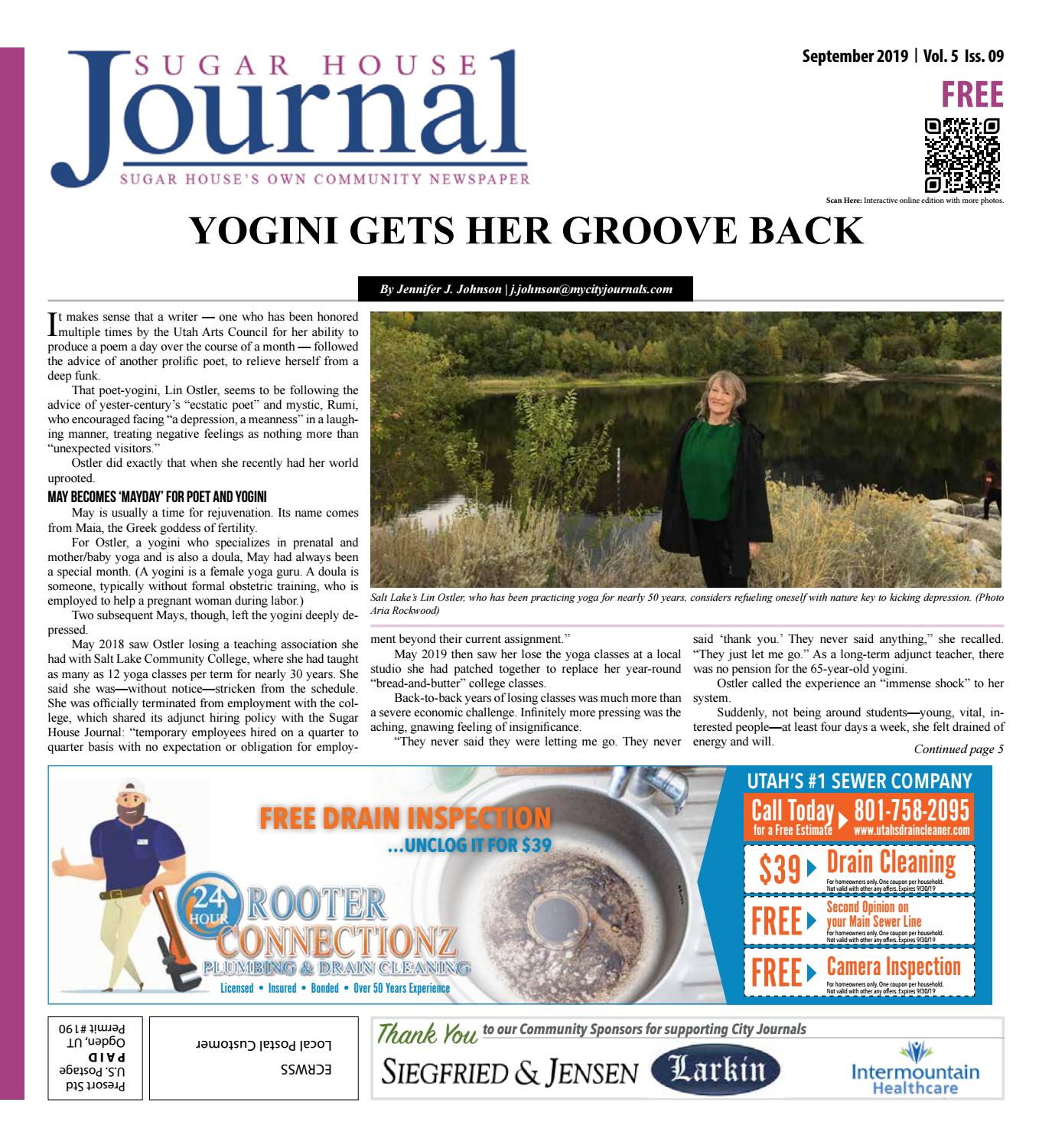 Sugar House Journal SEPTEMBER 2019 by The City Journals - Issuu