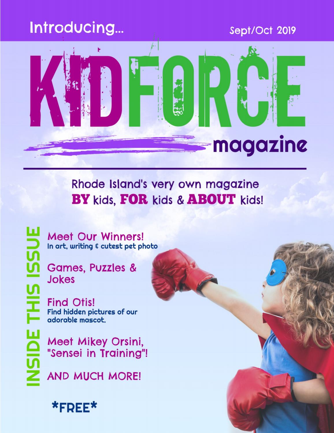 KidForce Magazine: September/October 2019 by KidForce Publishing - Issuu