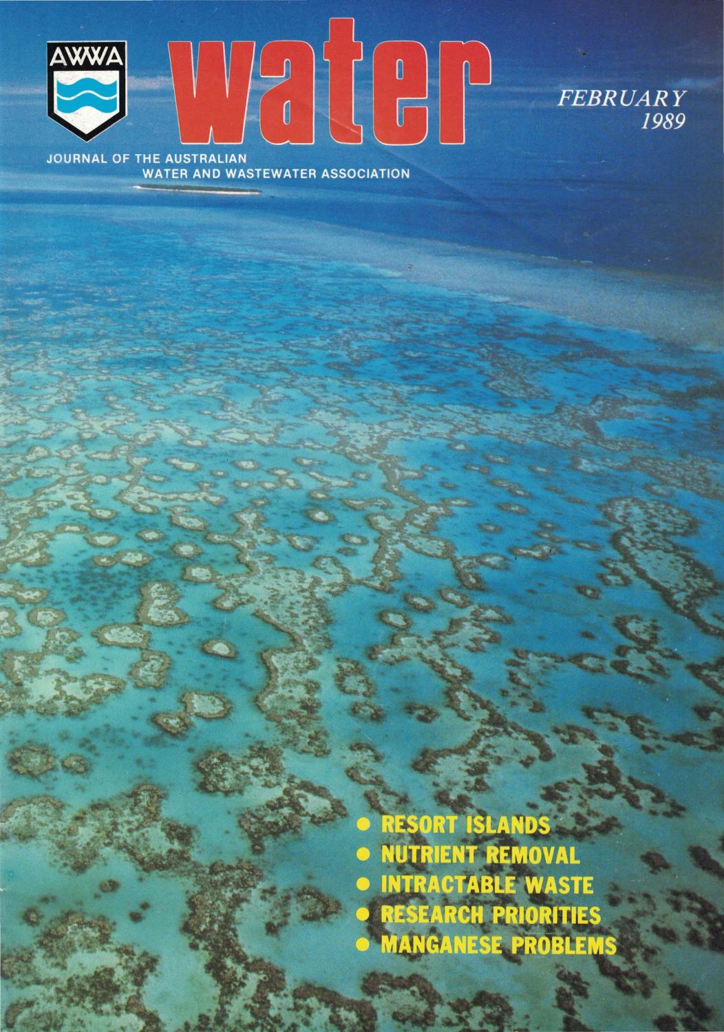 Water Journal February 1989 by australianwater - Issuu