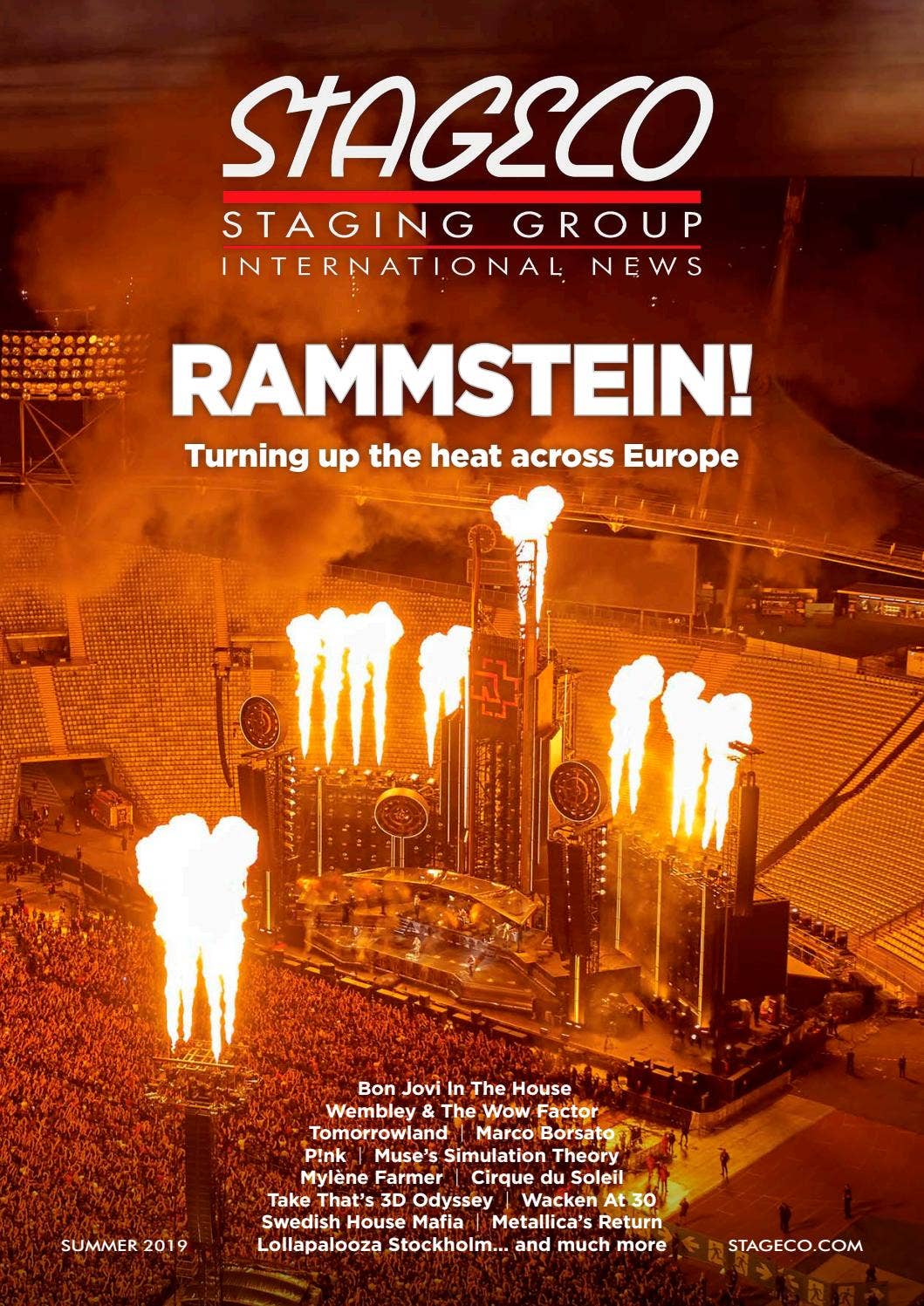 STAGECO NEWS Summer 2019 by Stageco Group - Issuu