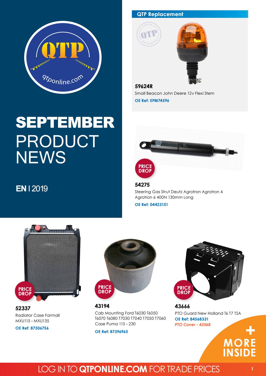 QTP September Product News by Quality Tractor Parts - Issuu