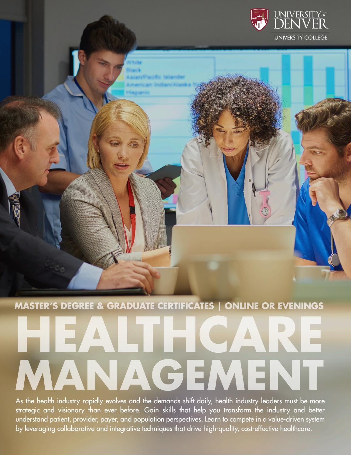 Healthcare Management Graduate Program by University College - Issuu