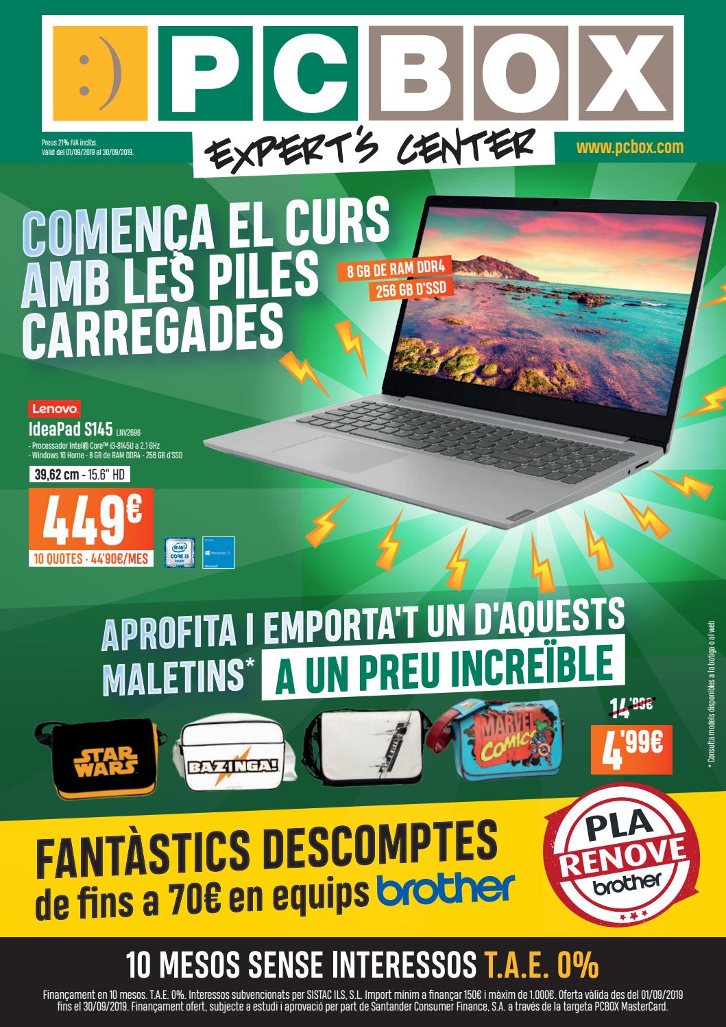 Ofertes PCBOX - Setembre 2019 by Ticnova Quality Team - Issuu