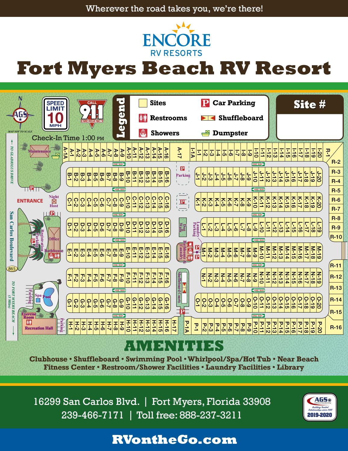 Fort Myers Beach RV Resort & Gulf Air RV Resort by AGS/Texas ...