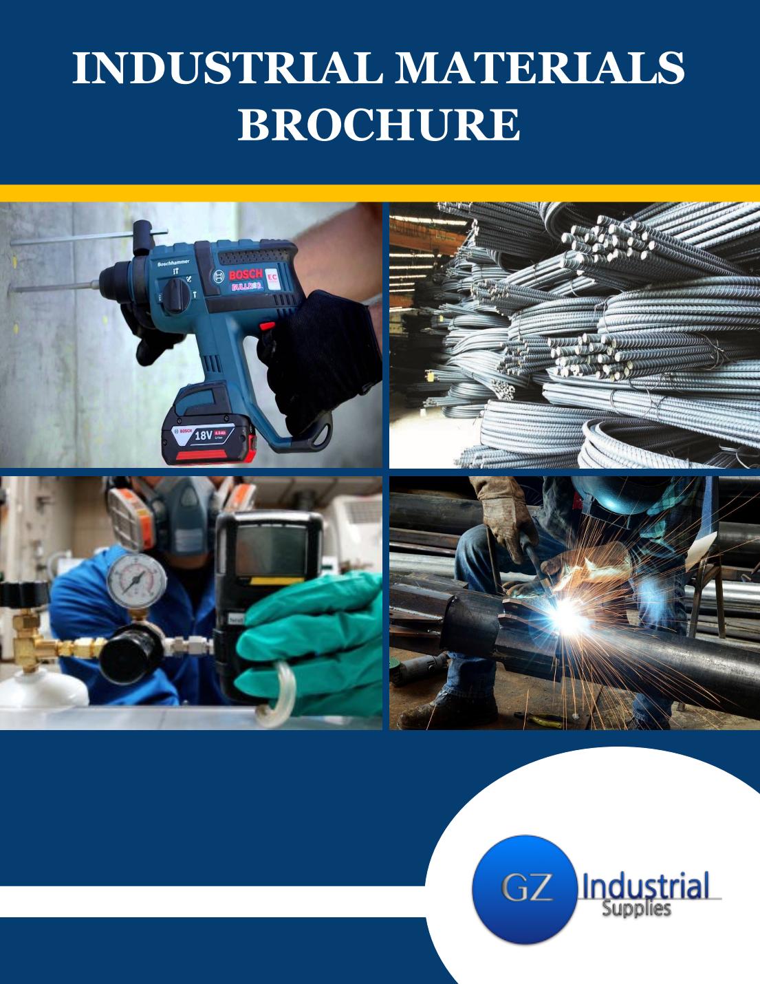 Industrial Materials Brochure by GZ Supplies - Issuu